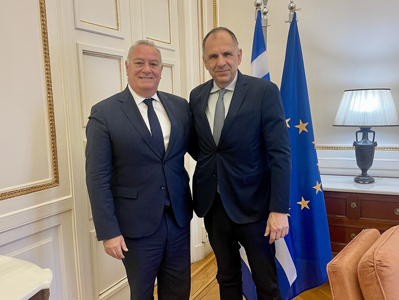 Συνάντηση του Βουλευτή Χαλκιδικής Ιωάννη Γιώργου με τον Υπουργό ...