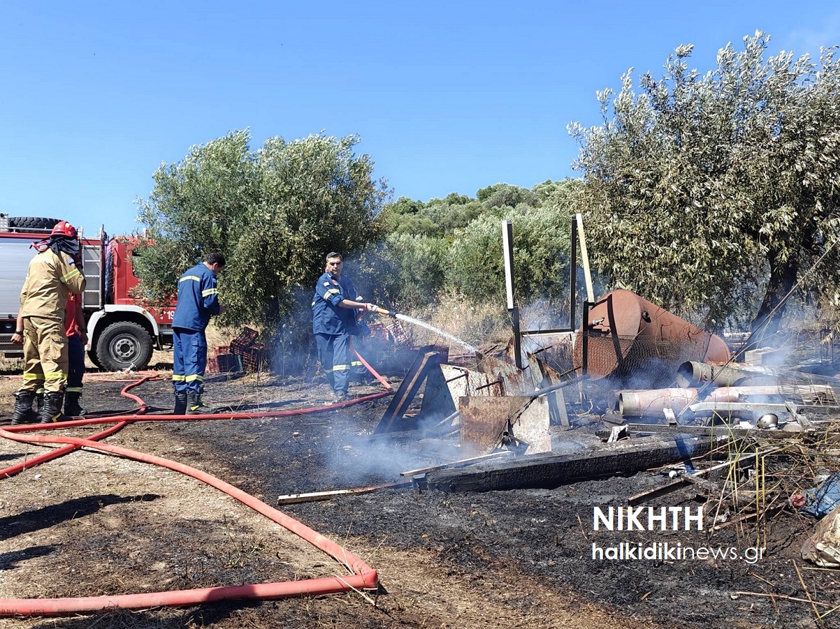 Δύο φωτιές σε λίγες ώρες στη Χαλκιδική - Drone εντόπισε έγκαιρα την ...
